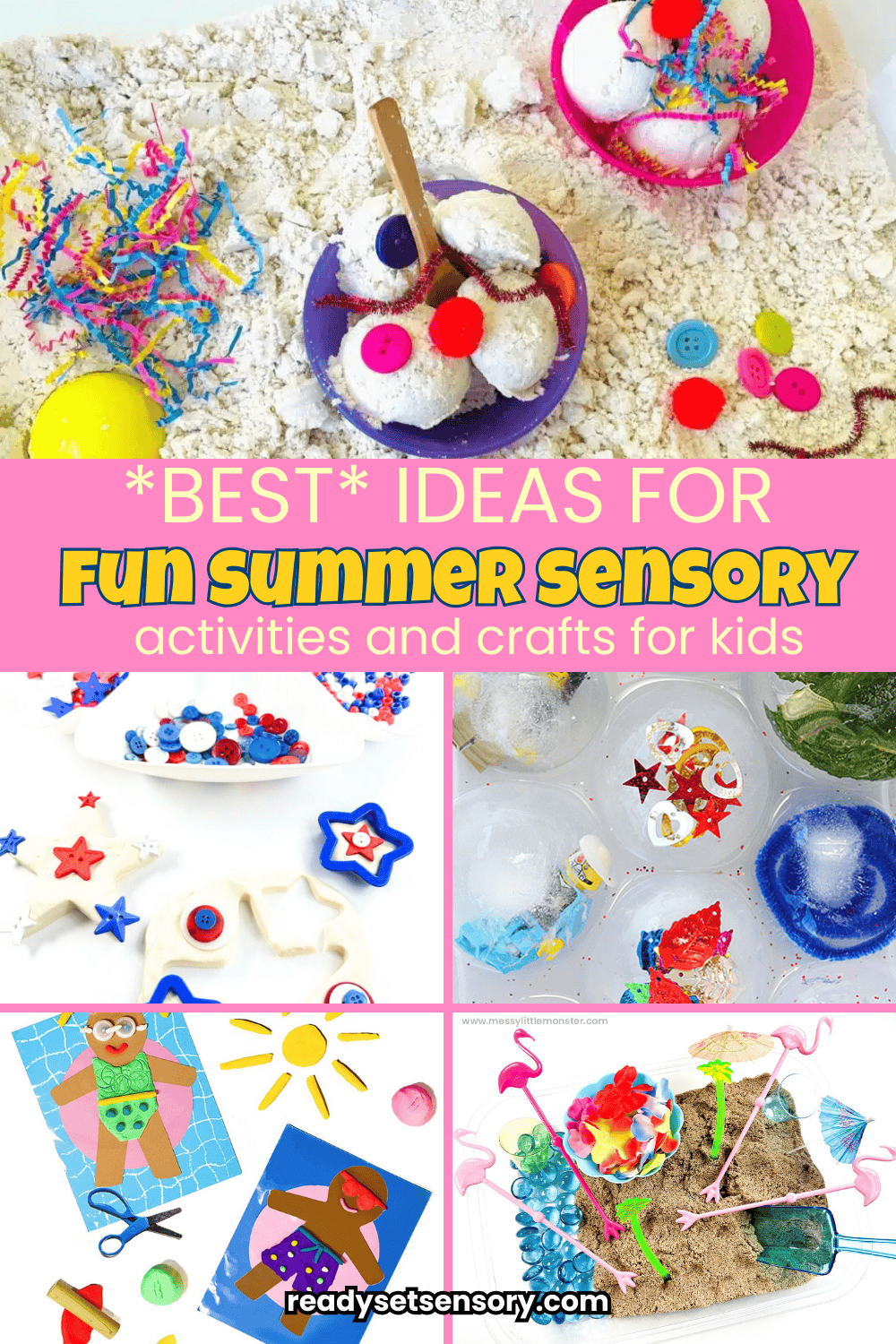 29+ Easy Summer Sensory Activities (Low Prep Ideas for Kids) - Ready ...