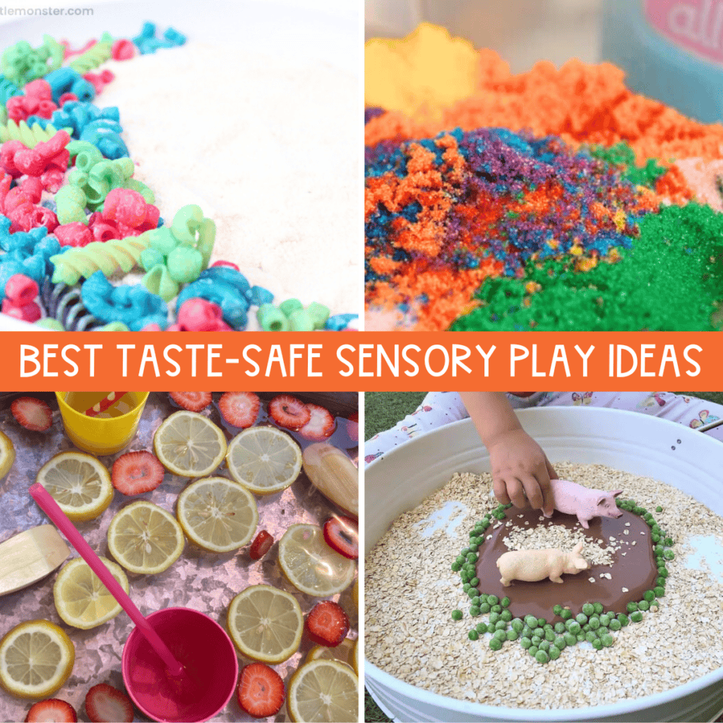 19+ Taste Safe Sensory Play Ideas for Babies, Toddlers, and ...