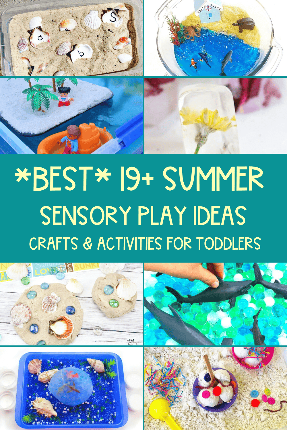 29+ Easy Summer Sensory Activities (Low Prep Ideas for Kids) - Ready ...