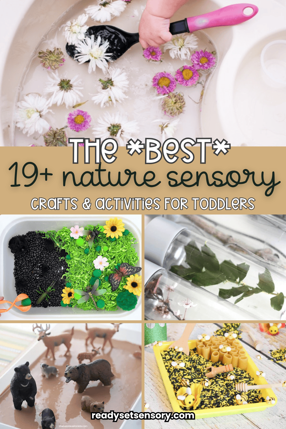 19+ Easy Nature Inspired Sensory Activities for Toddlers & Preschoolers ...