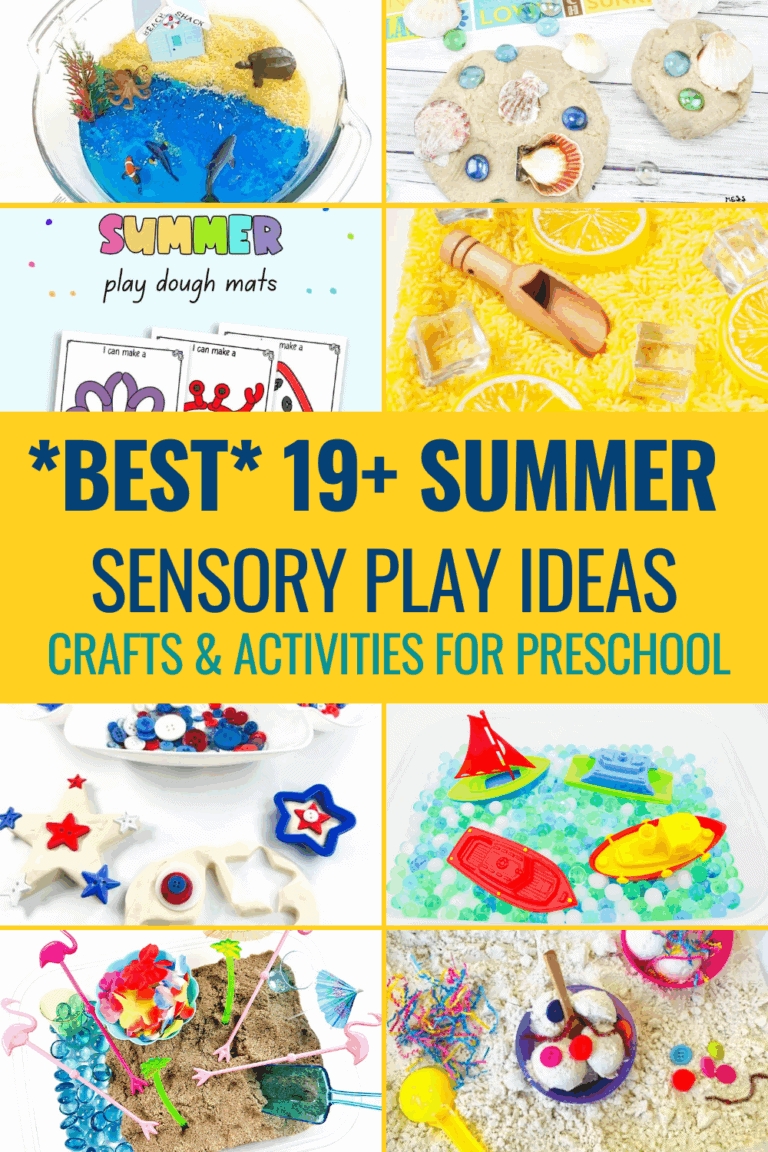 29+ Easy Summer Sensory Activities (Low Prep Ideas for Kids) - Ready ...