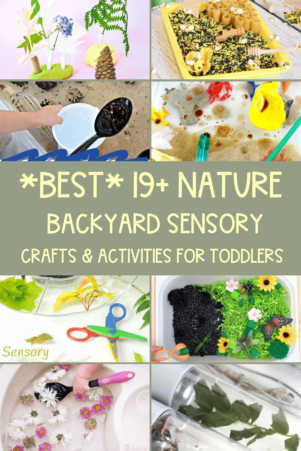 19+ Easy Nature Inspired Sensory Activities for Toddlers & Preschoolers ...